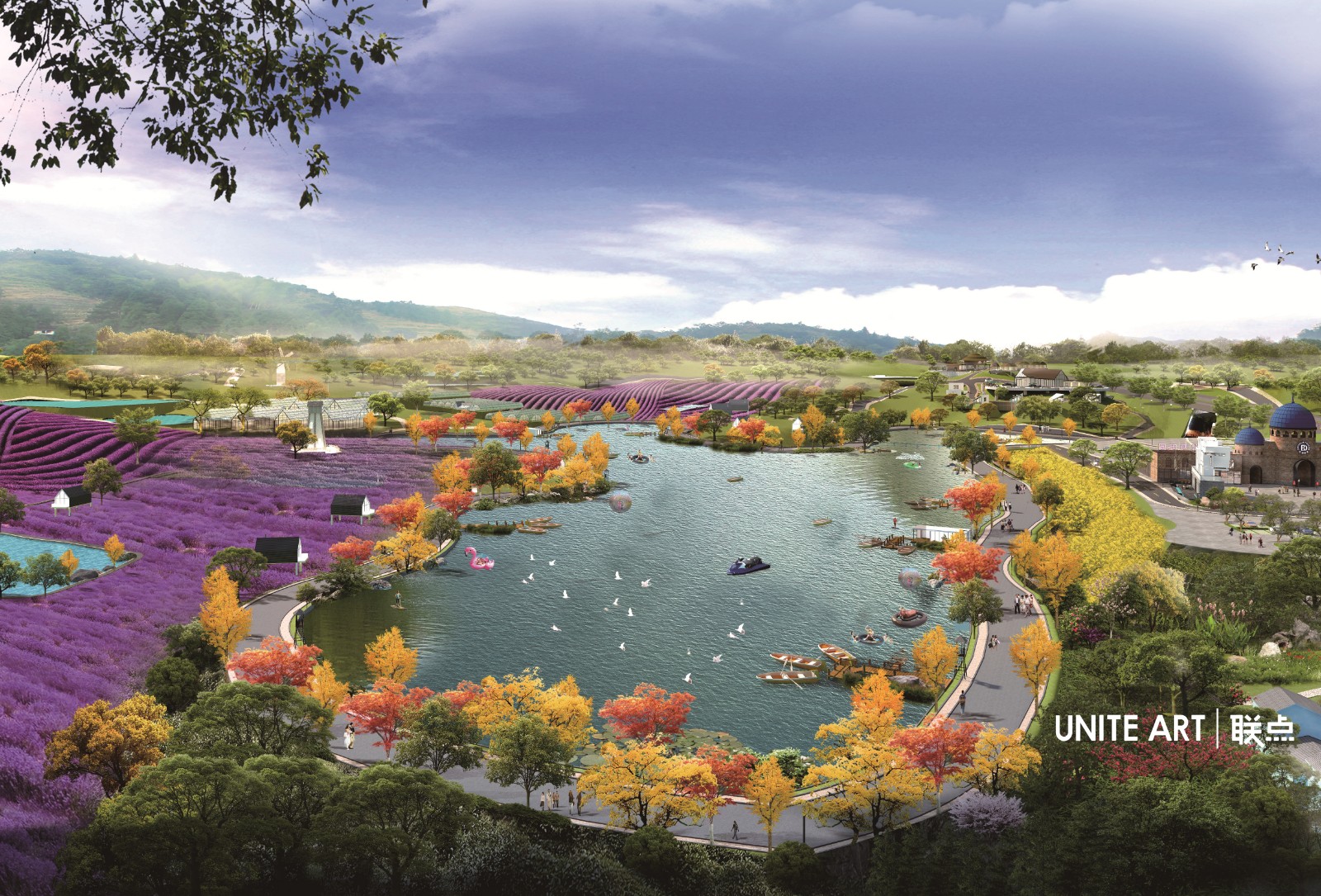 湖北均川东润紫海田园旅游